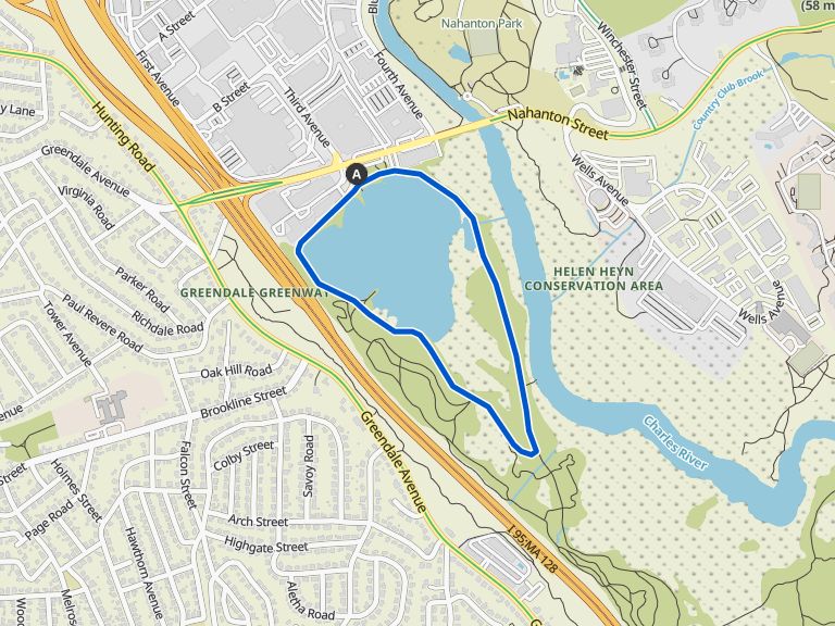 Healthy Heart Trail Kendrick Pond Loop — Cutler Park Reservation Du ...